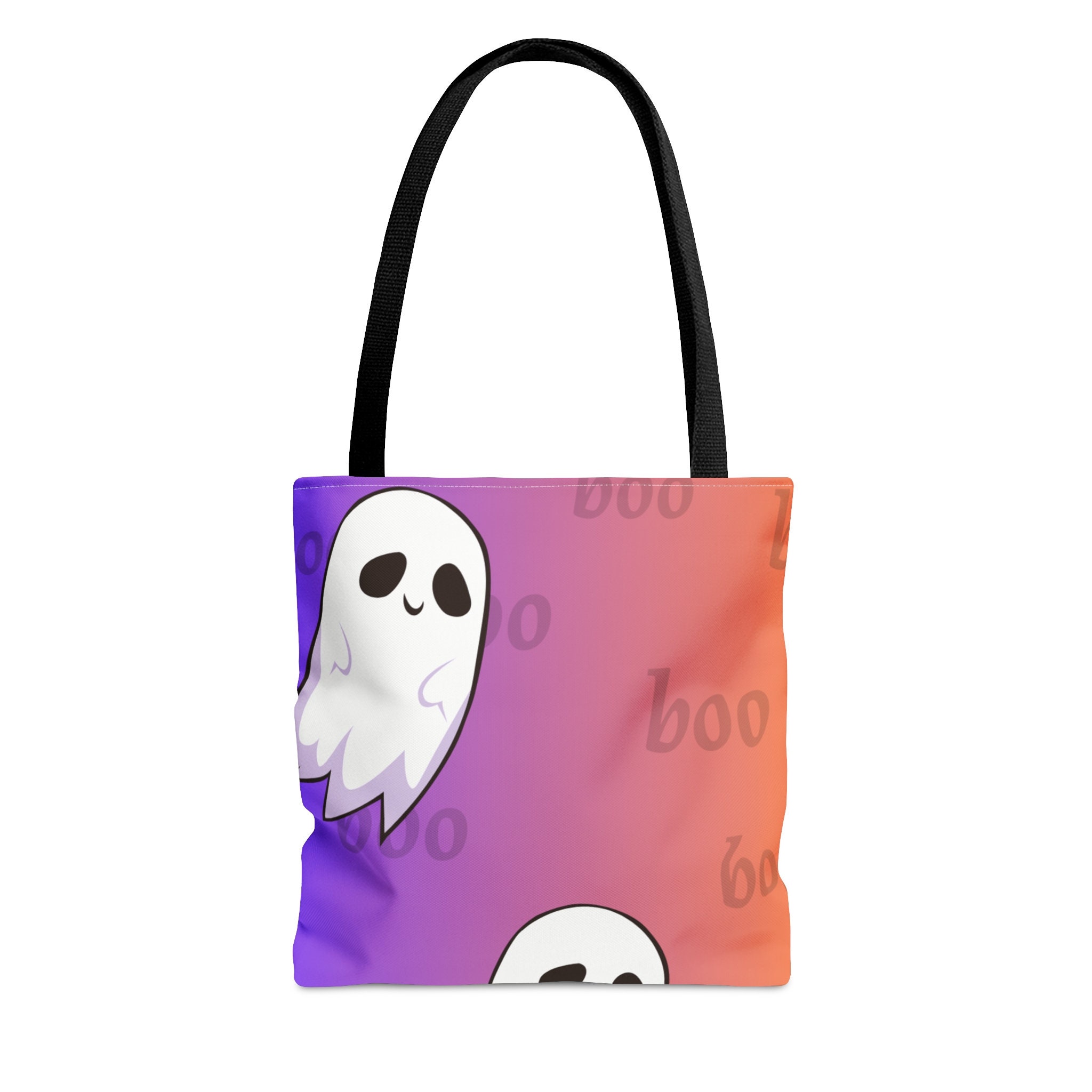 Spooky Ghost Tote Bag - Etsy