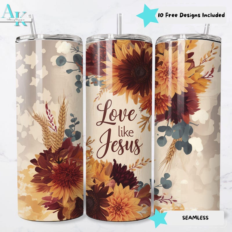 Love Like Jesus Fall Png - Etsy