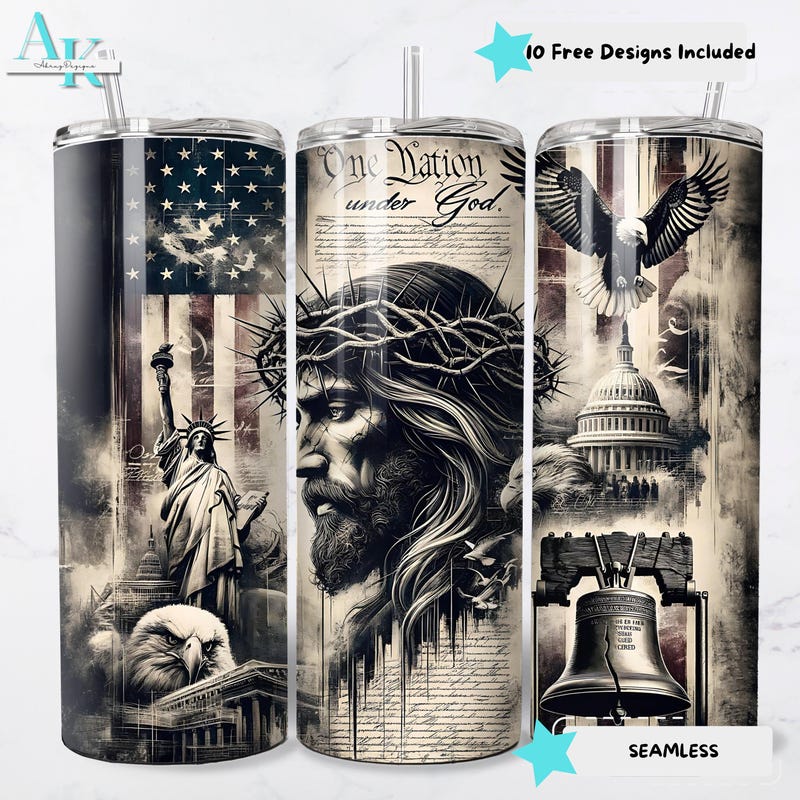 40 Oz Patriotic Wrap - Etsy
