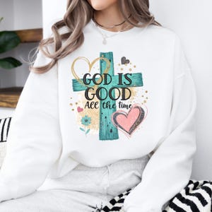 God is Good Cross Sublimation PNG, Christian Faith Design, Religious ...
