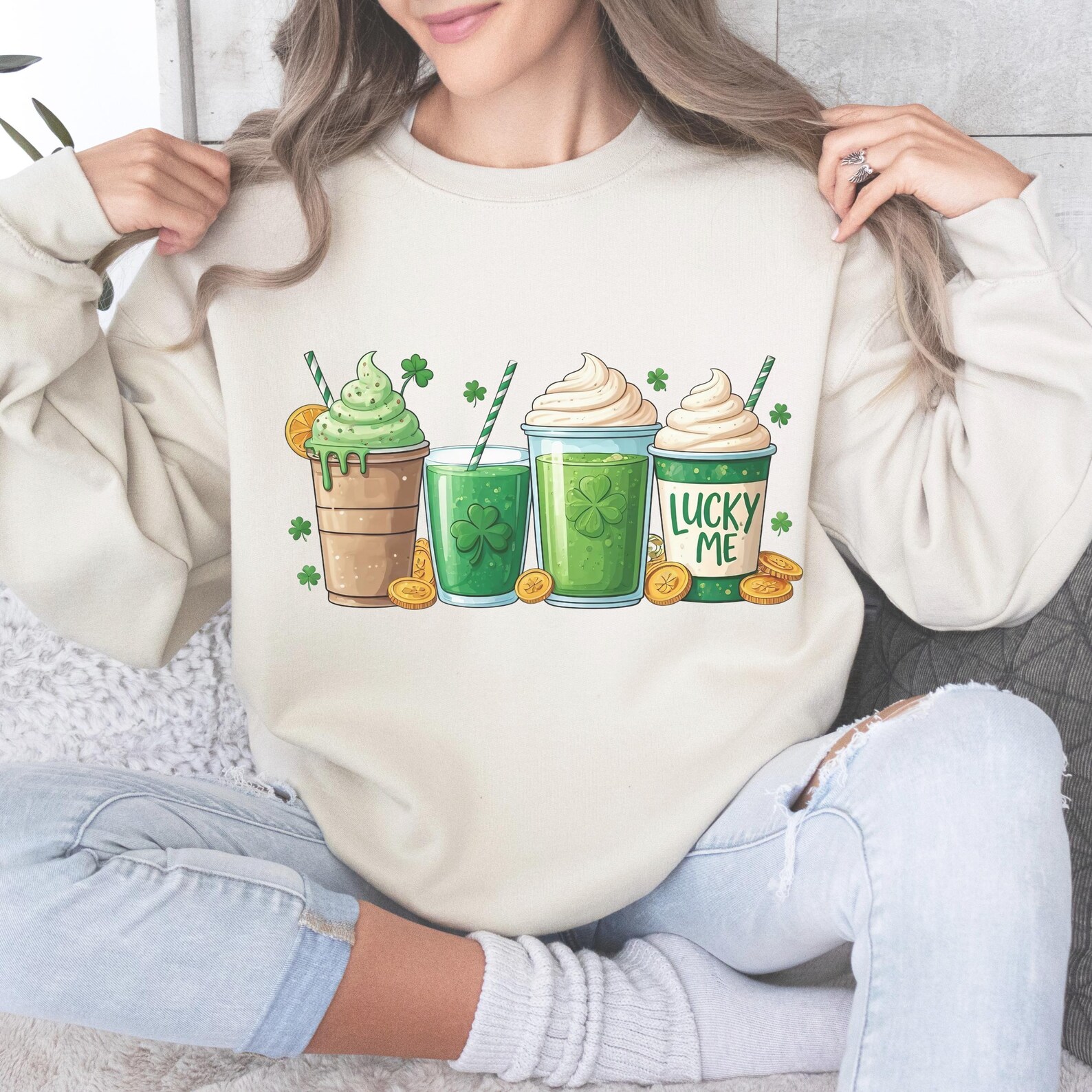 Coffee St Patrick's Day Png, St Patty Day Iced Coffee Png , Digital ...