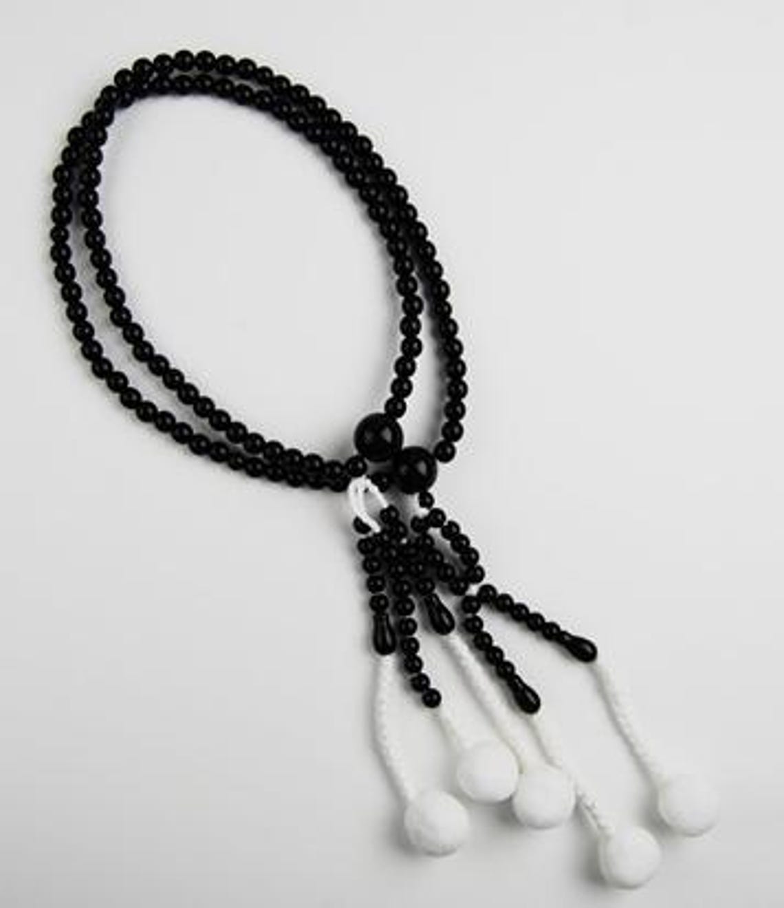 Black Plastic Beads - Nichiren Juzu Beads - SGI Beads - Buddhist Prayer ...