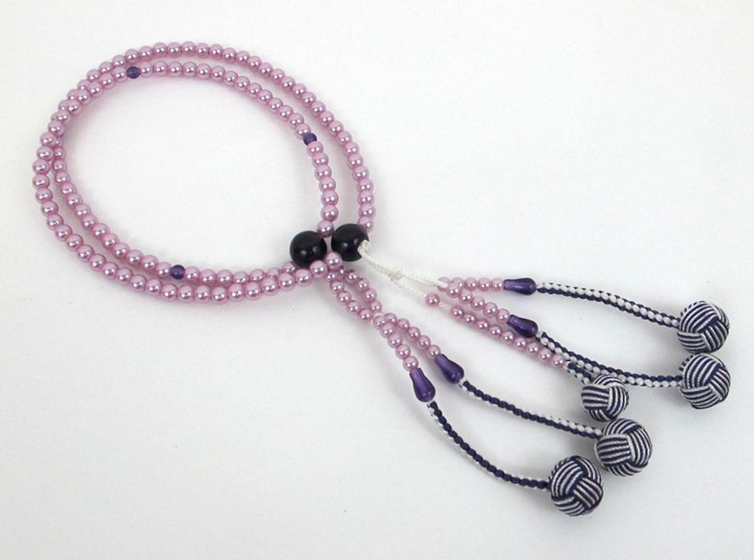 Purple Beads - Nichiren Juzu Beads - SGI Beads - Buddhist Prayer Beads ...