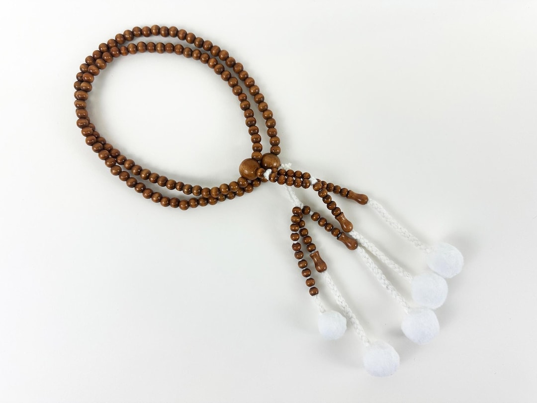 Brown Wooden Beads - Nichiren Juzu Beads - SGI Beads - Buddhist Prayer ...
