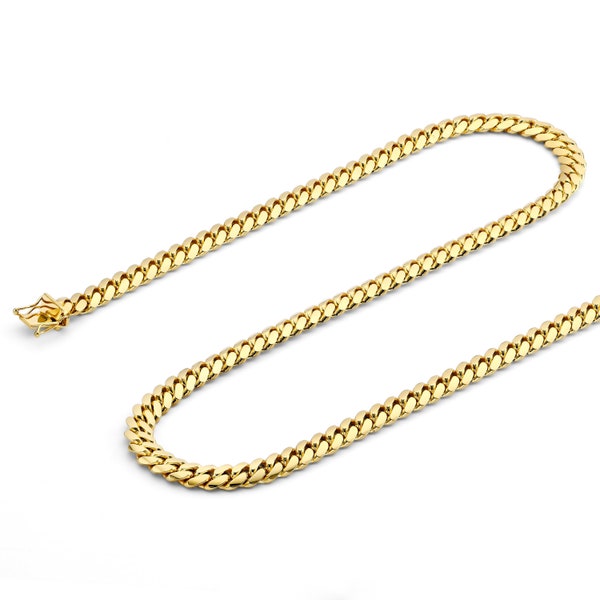 14k Cuban Link Chain - Etsy
