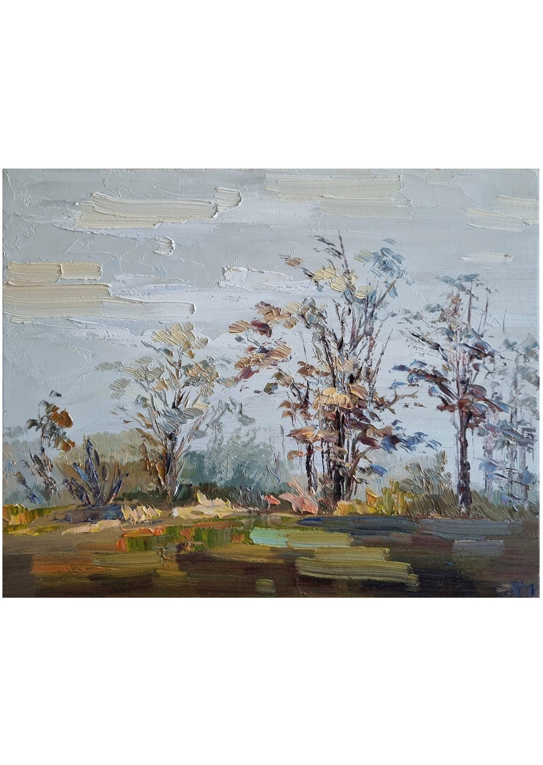 Original Colorado Oil Painting Colorado Forest Mountain Painting ...