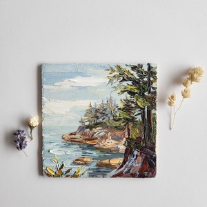 Cape Flattery Washington Painting Washington Coastline Coastline ...