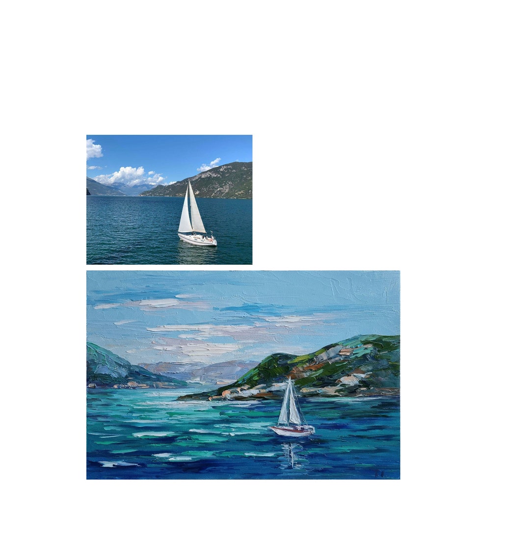 Picture to Painting,landscape Painting From Picture,picture Painting ...