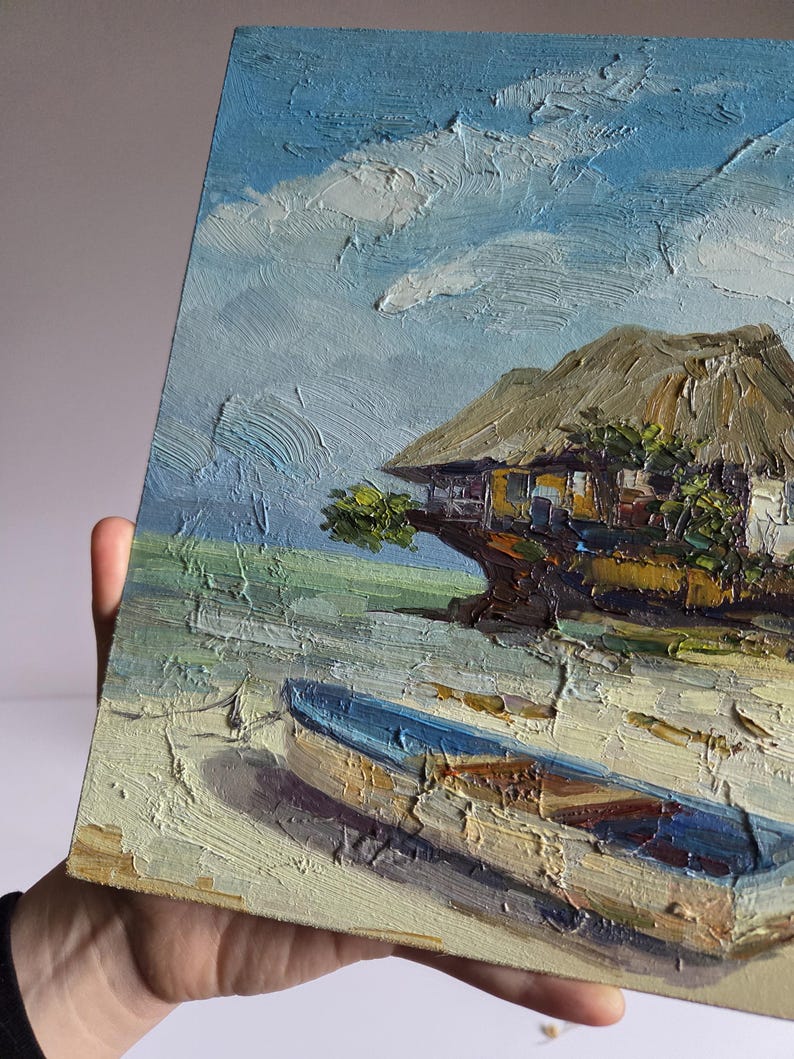 Zanzibar Tanzania Oil Painting Paradise Africa Wall Art Travel Gift 10 ...