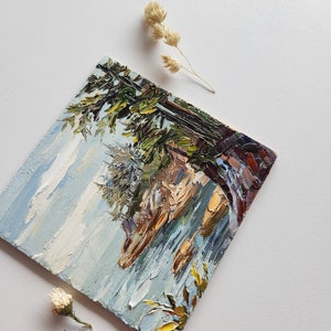 Cape Flattery Washington Painting Washington Coastline Coastline ...