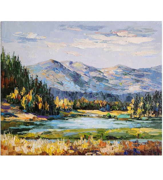 Yellowstone Painting