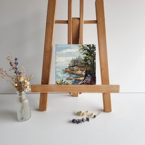 Cape Flattery Washington Painting Washington Coastline Coastline ...