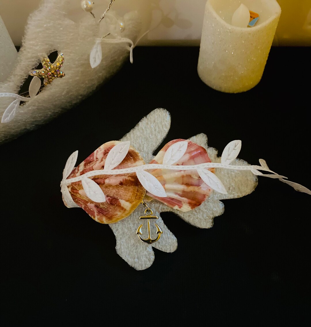 Beach WEDDING Hair Accessories, Bride Hair Comb Barrette, FLOWER Girl ...