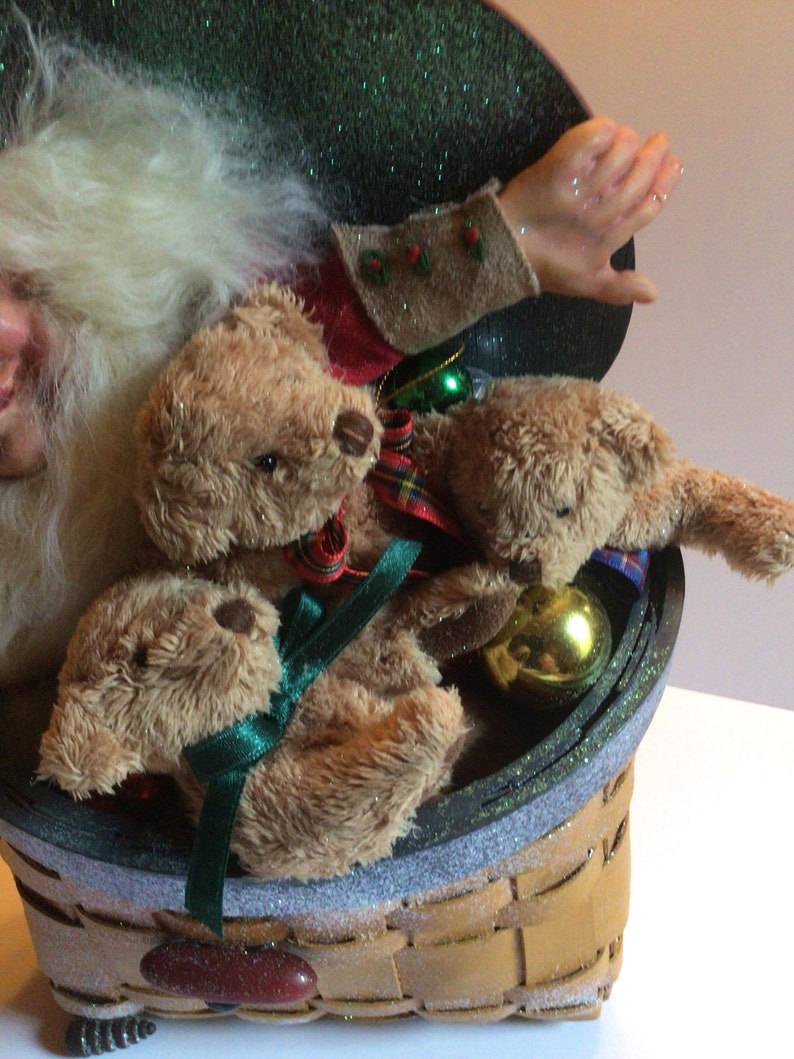 Demdaco Drolleries teddy Bear Stowaway Retired Figure - Etsy