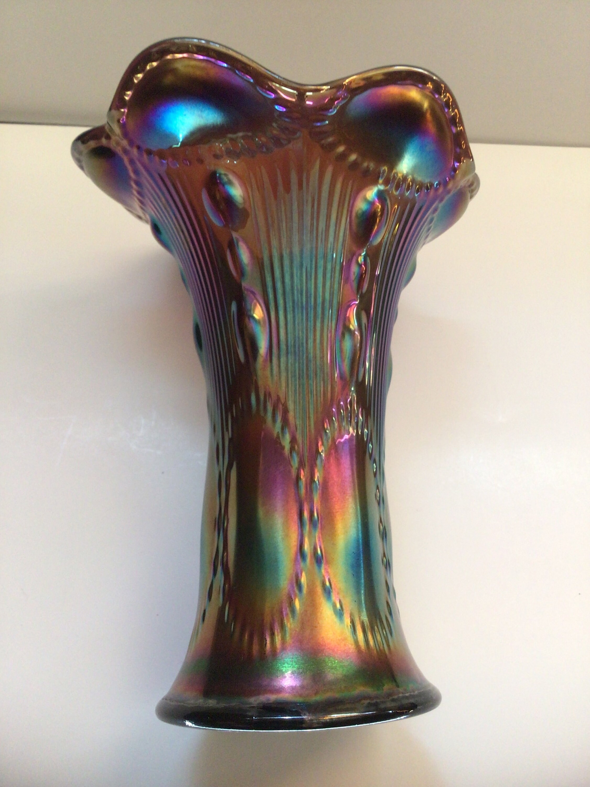 Antique Extremely Rare Imperial Glass Company Beaded Bullseye Electric ...