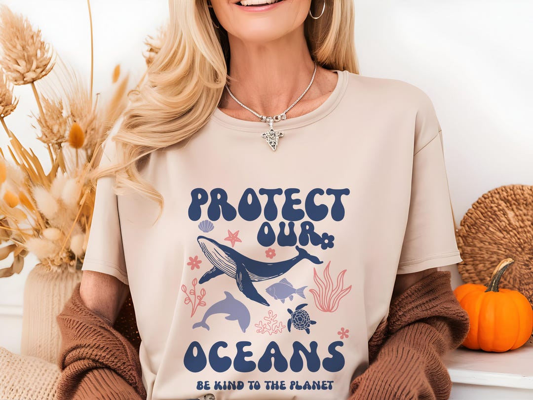 The Protect Our Oceans, Ocean Conservation T-shirt, Environmentally ...