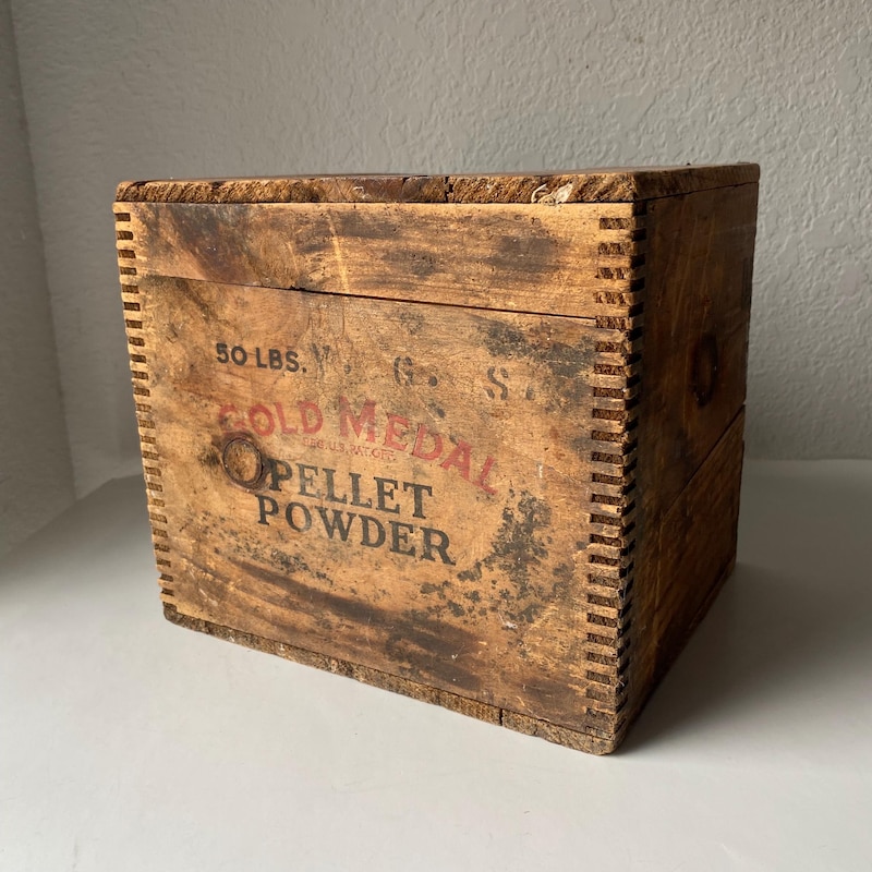 Primitive Dovetail Box - Etsy