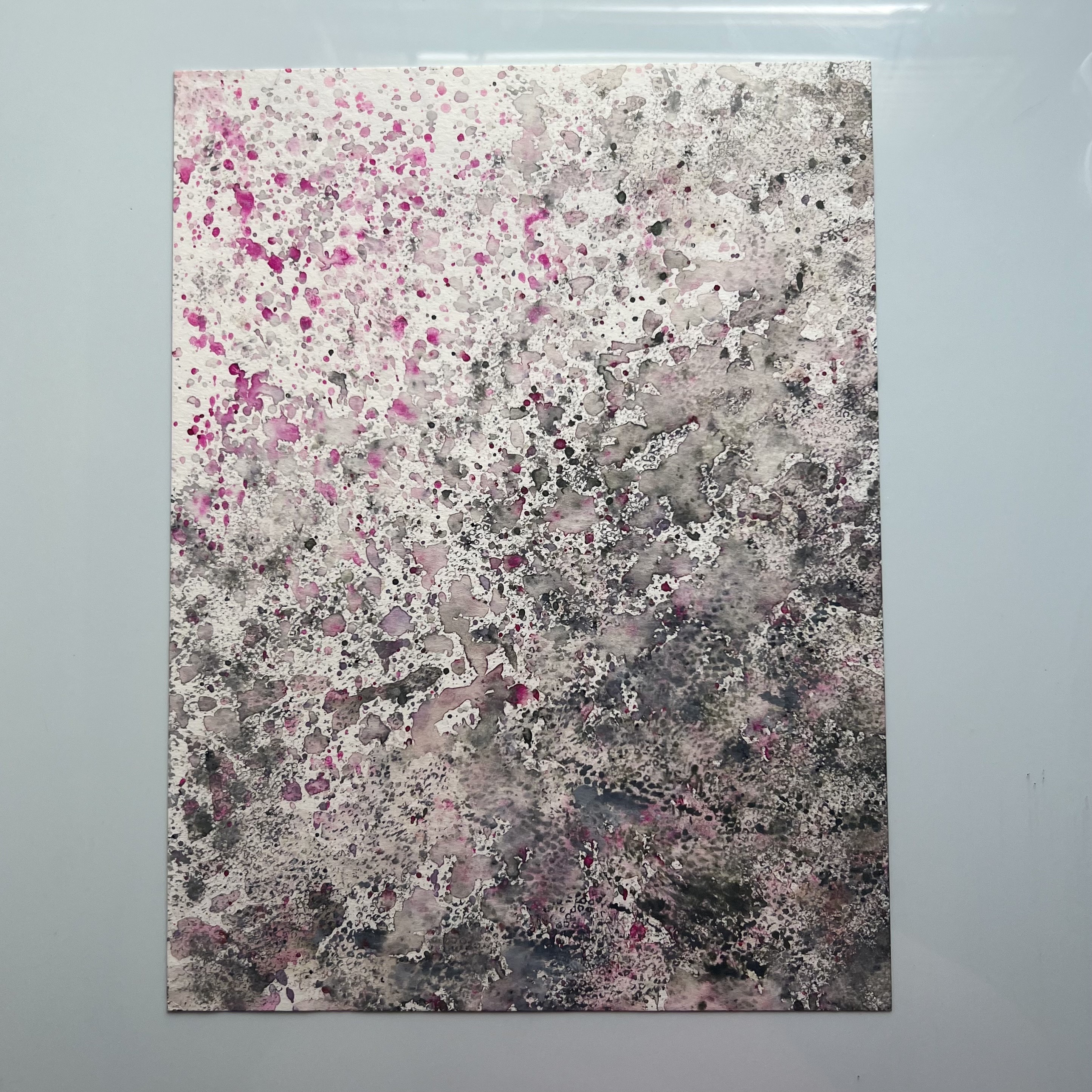 Abstract Painting Acrylic & Gouache Art Original Calm yet - Etsy