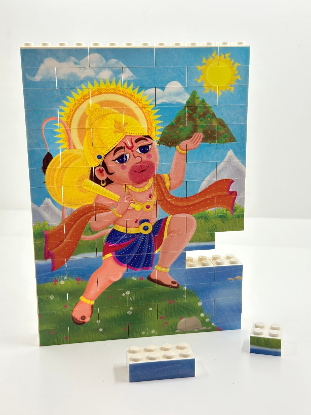 Hanuman Genuine Lego® Bricks Diwali Gifts Kids Game Hanuman Jayanti ...