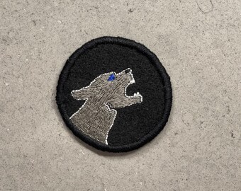 Dire Wolf Patch Custom Made - Etsy