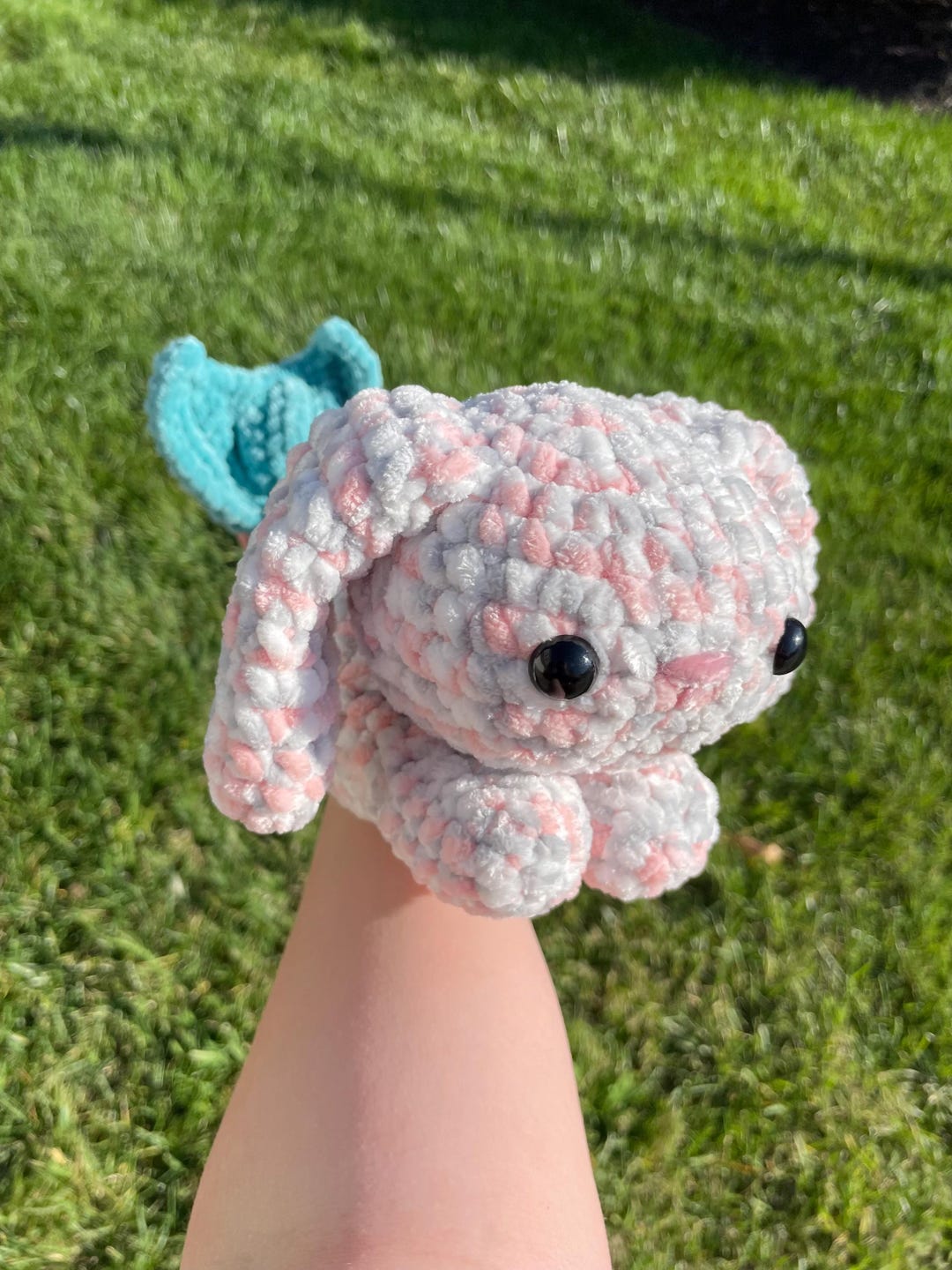 Cora the Mermaid Bunny | Crochet Plush | Amigurumi Toy | Handmade Gift ...