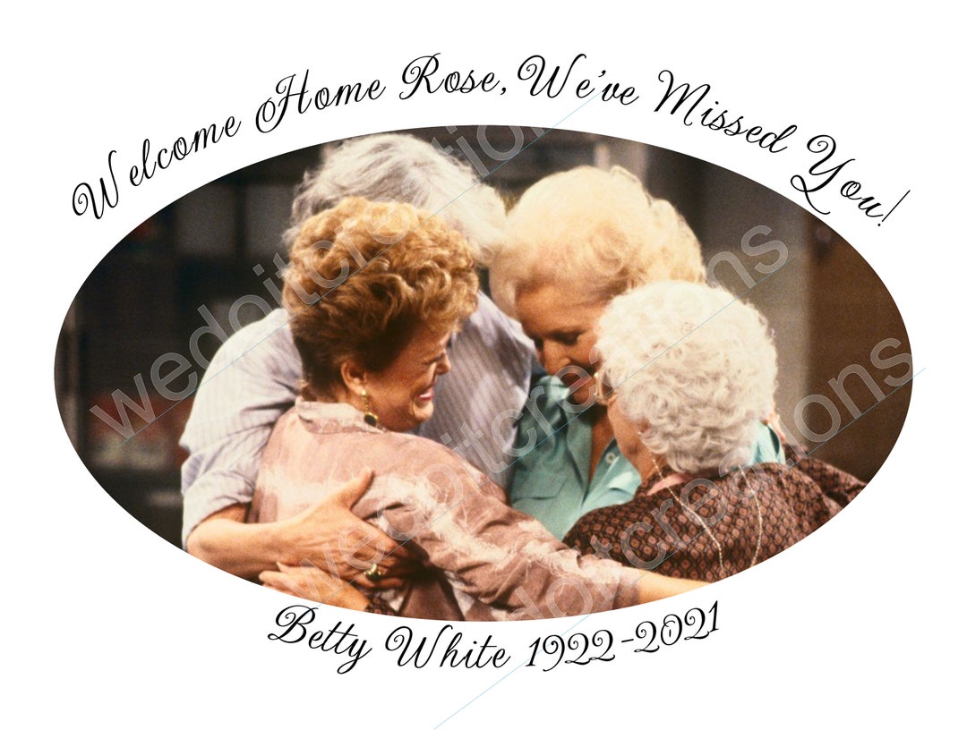 Welcome Home Rose, We've Missed You Golden Girls T-shirt - Etsy