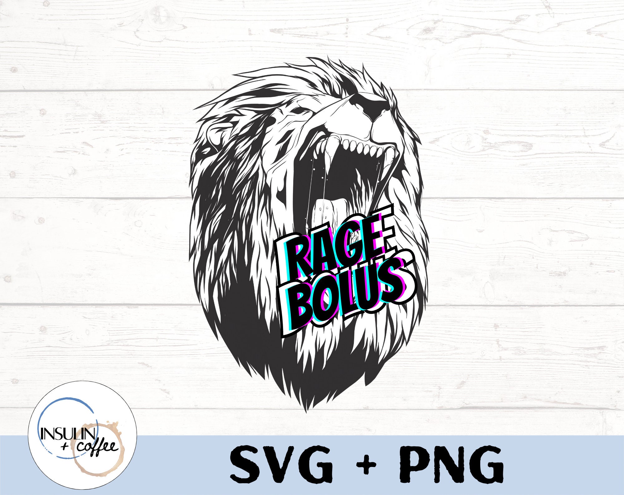 Rage Bolus Svg Png, Diabetes Awareness Svg Png, Type 1 Diabetes T1D ...