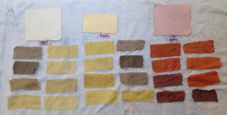 Immersion Dyeing With Natural Dye Instructions - Etsy