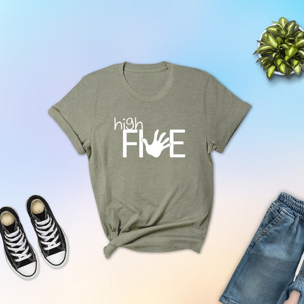 High Five Shirt - Etsy