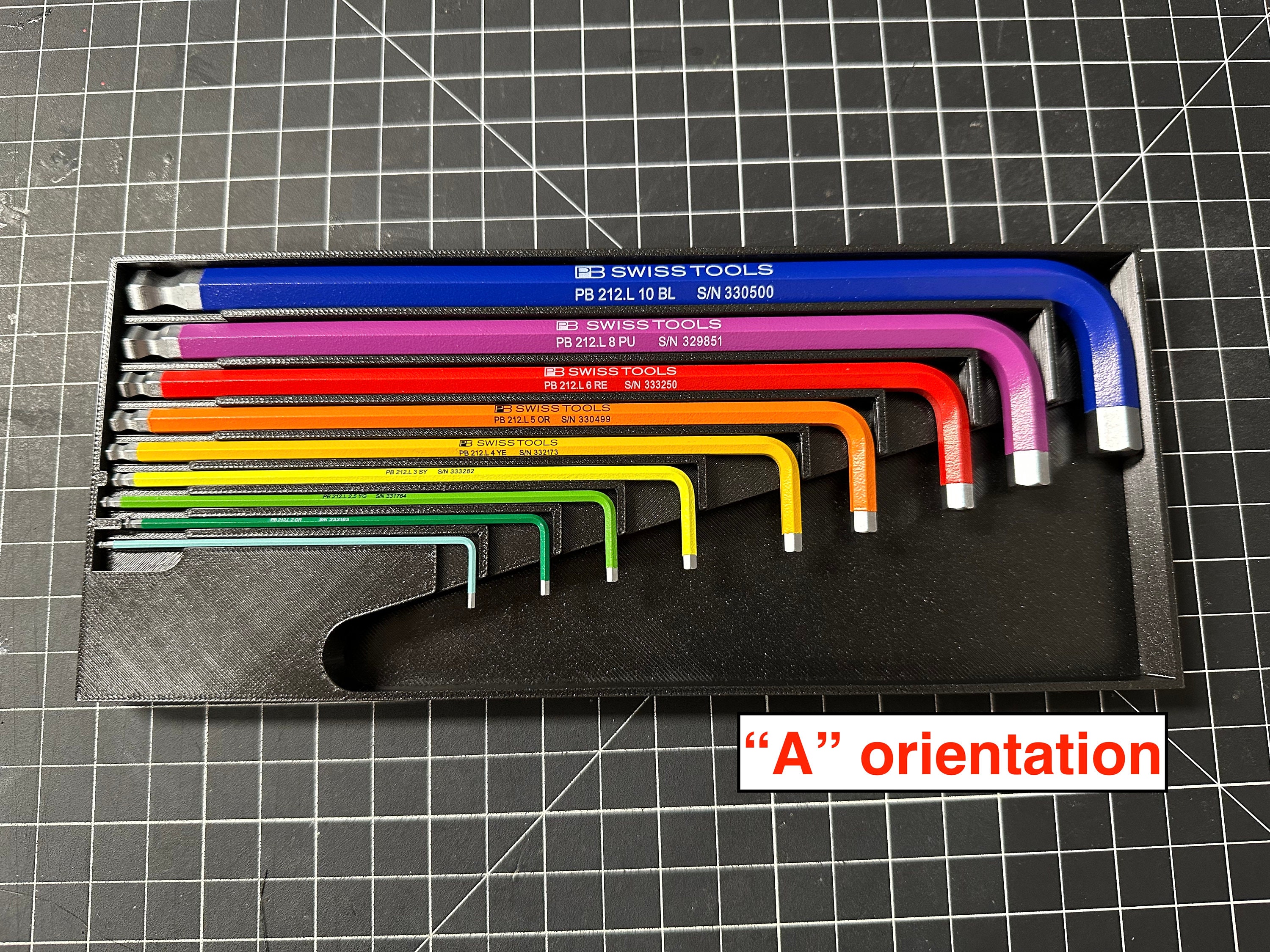 Holder for PB Swiss PB 212LH-10 Rainbow Hex Key Set - Etsy