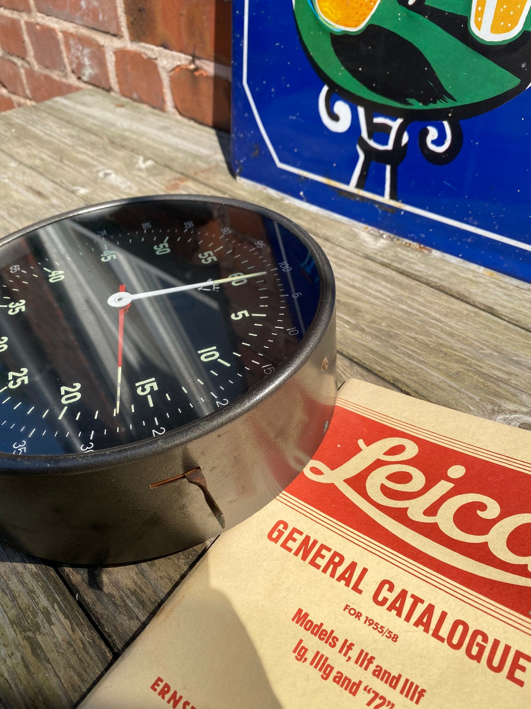 Rare and Fully Functional Main Stopwatch Laboratory Clock Photography ...