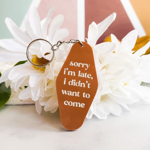 Sorry I'm Late - Etsy