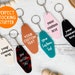 Custom Text Keychain Stocking Stuffer Acrylic Hotel Keychain - Etsy