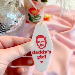 Pedro Pascal Daddy's Girl Acrylic Keychain the Last of - Etsy