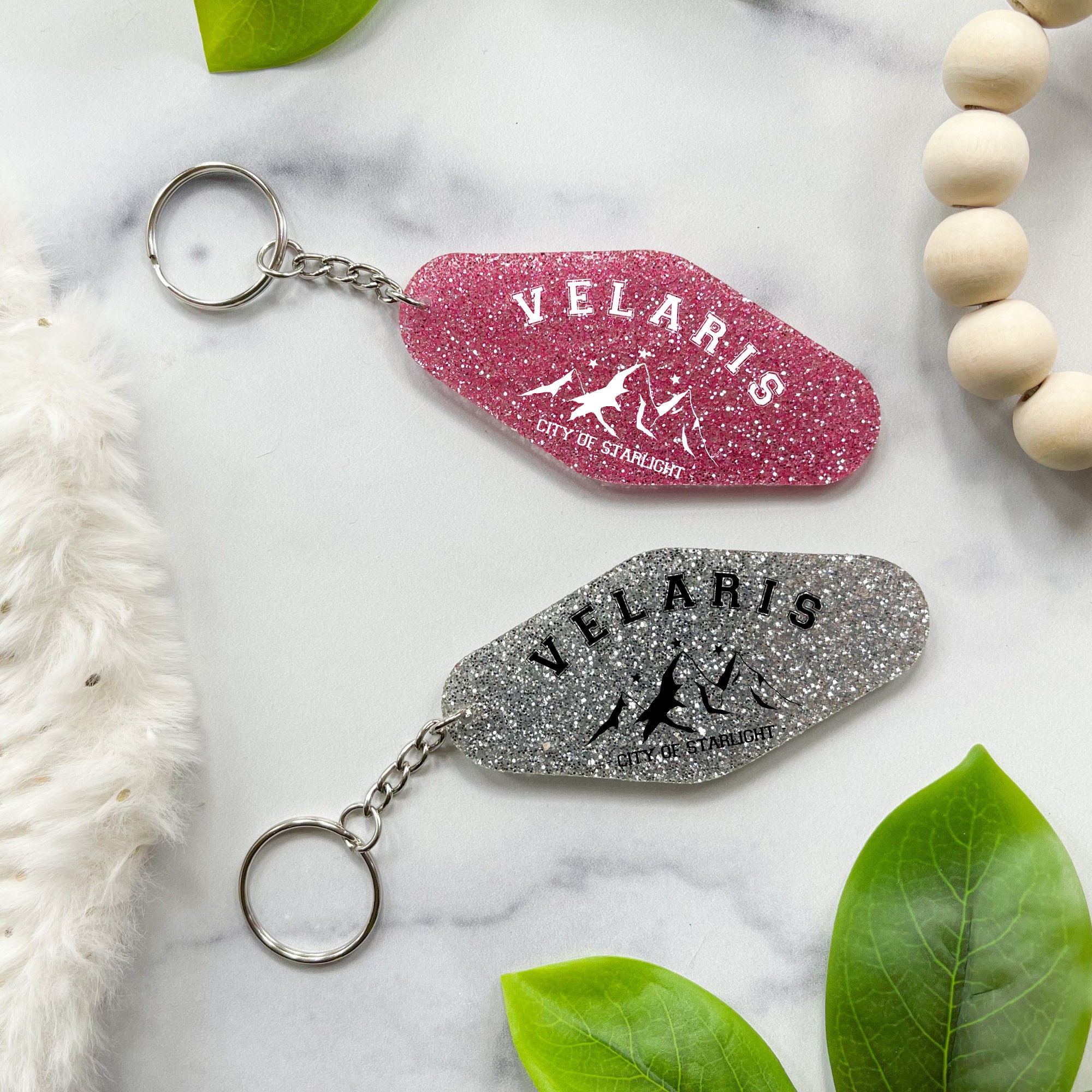 Velaris Hotel Keychains ACOTAR City of Starlight Motel - Etsy