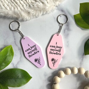 I Can Buy Myself Flowers Keychain Miley Cyrus Flowers Merch Gift for ...