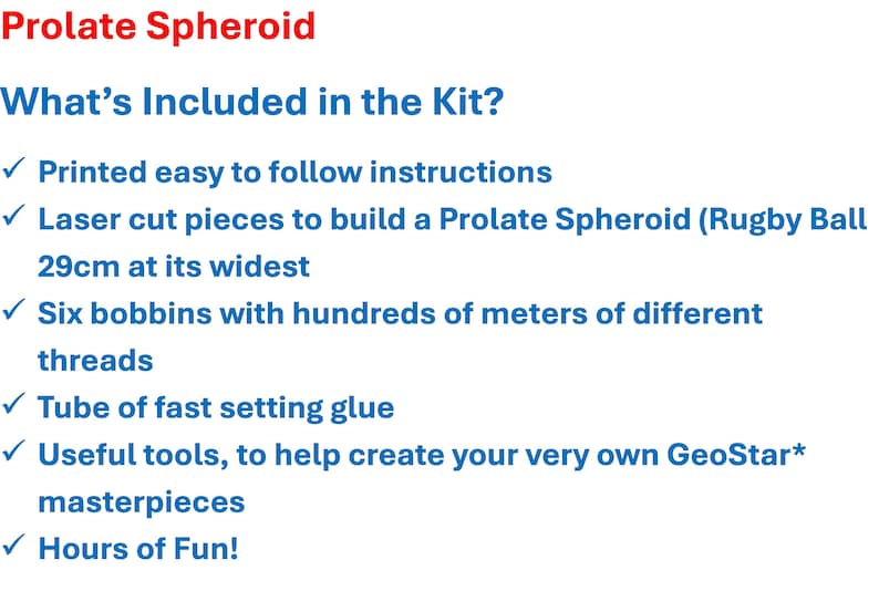 String Art Craft Kit - 3D Space Orb - Rugby Ball Shaped - Create Your ...