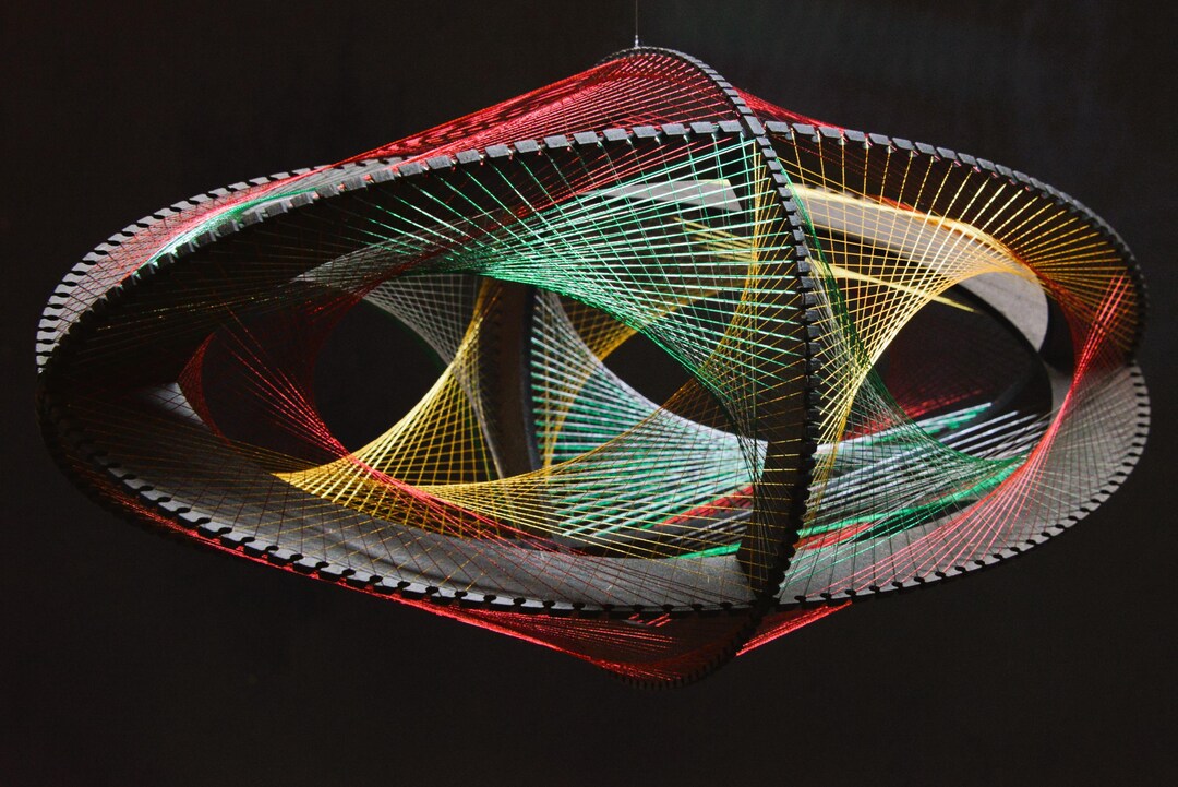 3D String Art Craft Kit – Space Orb Sculpture, DIY Project - Etsy