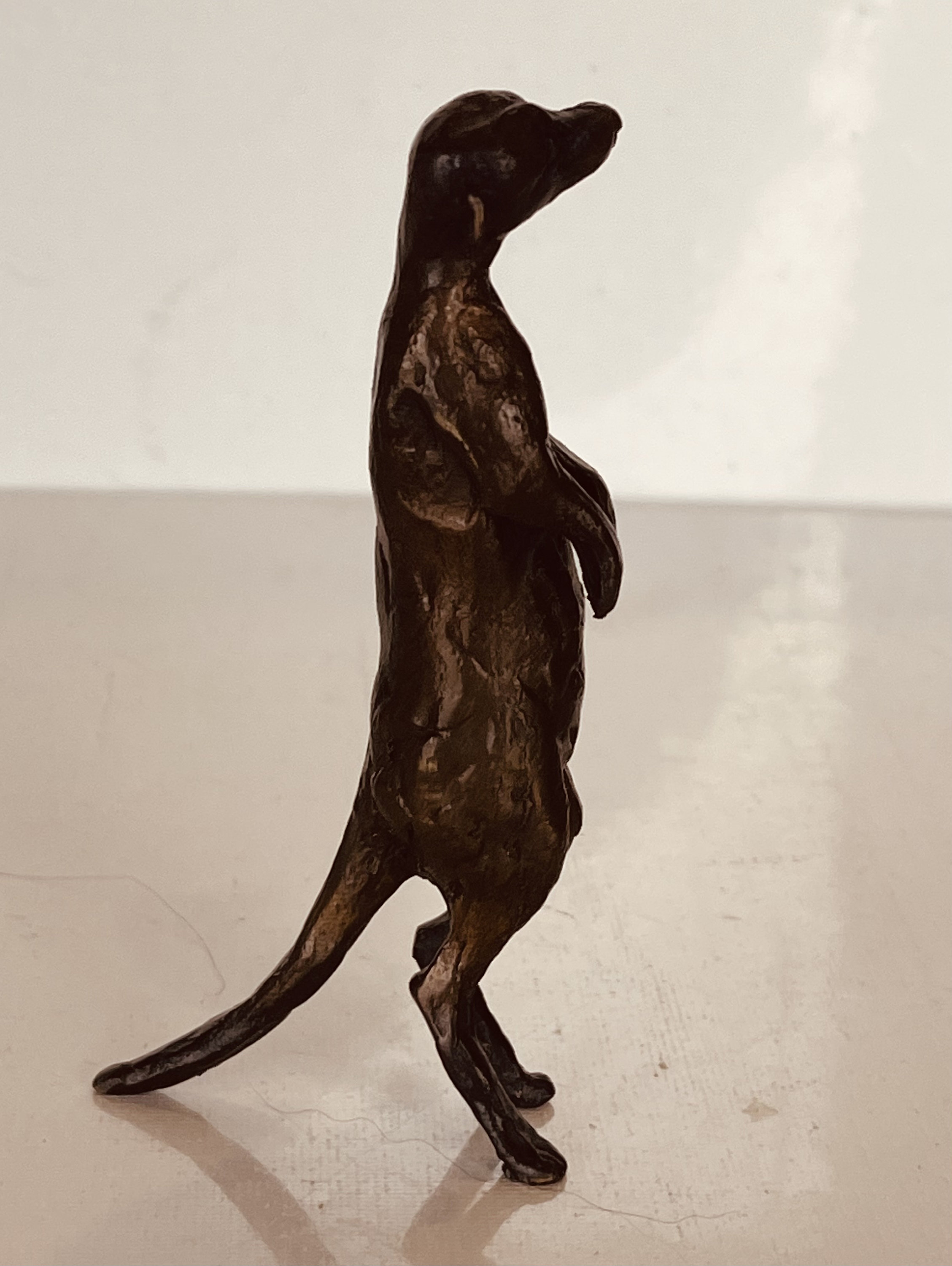 Bronze Casting of a Meerkat nelson and Forbes Limited Edition of 250 by ...