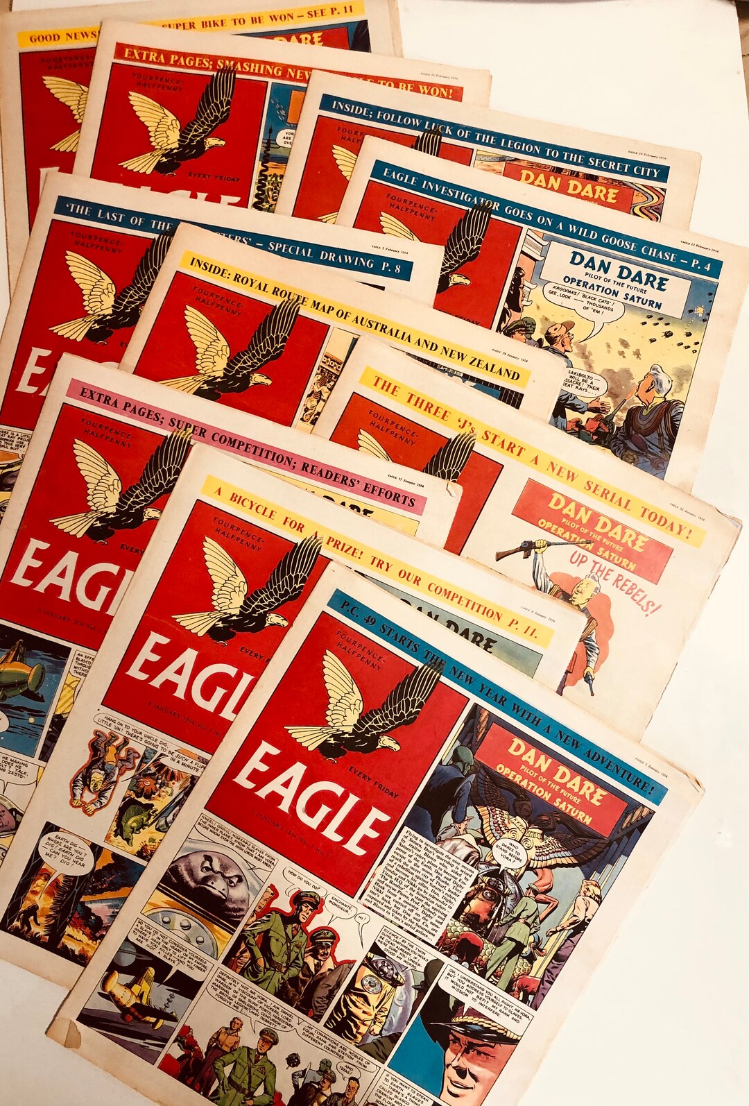 Eagle Comic 1954 Volume 5 - Etsy