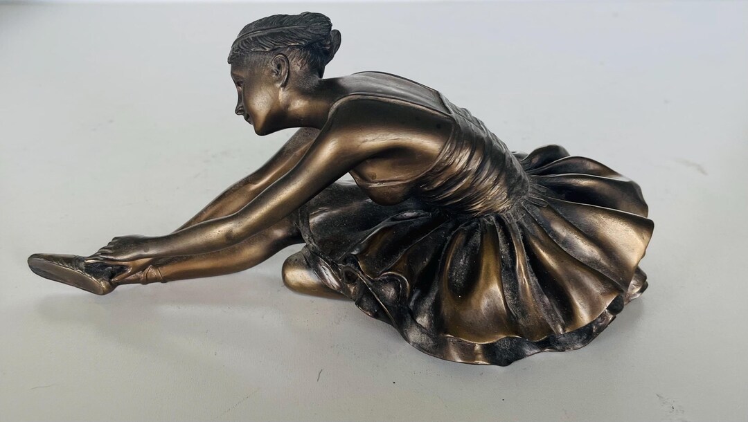 Oliver Tupton Resin Stretching Ballet Dancer - Etsy