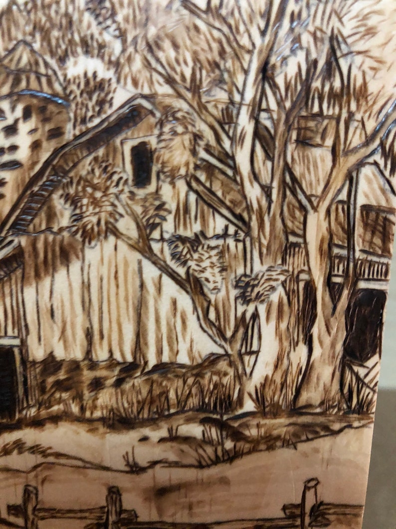 Pyrography Art. Fly Away Home. - Etsy