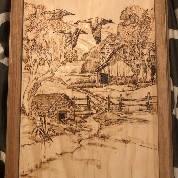 Pyrography - Etsy