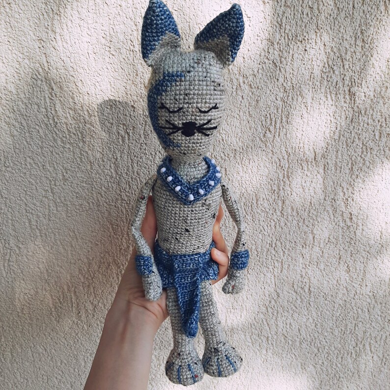 Crochet PATTERN ENG/HUN Ash Guardian of the Moon and the - Etsy