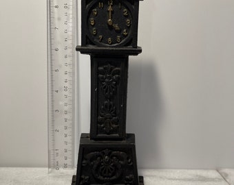 Antique Cast Iron Clock - Etsy