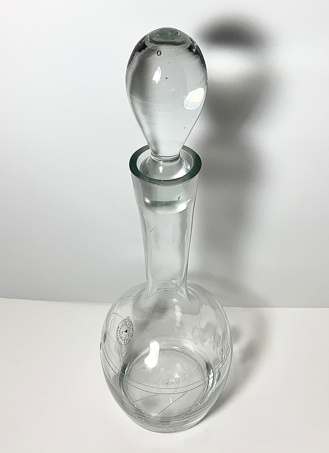 Toscany Hand Blown Glass Romania Glass Decanter Water Juice Wine - Etsy