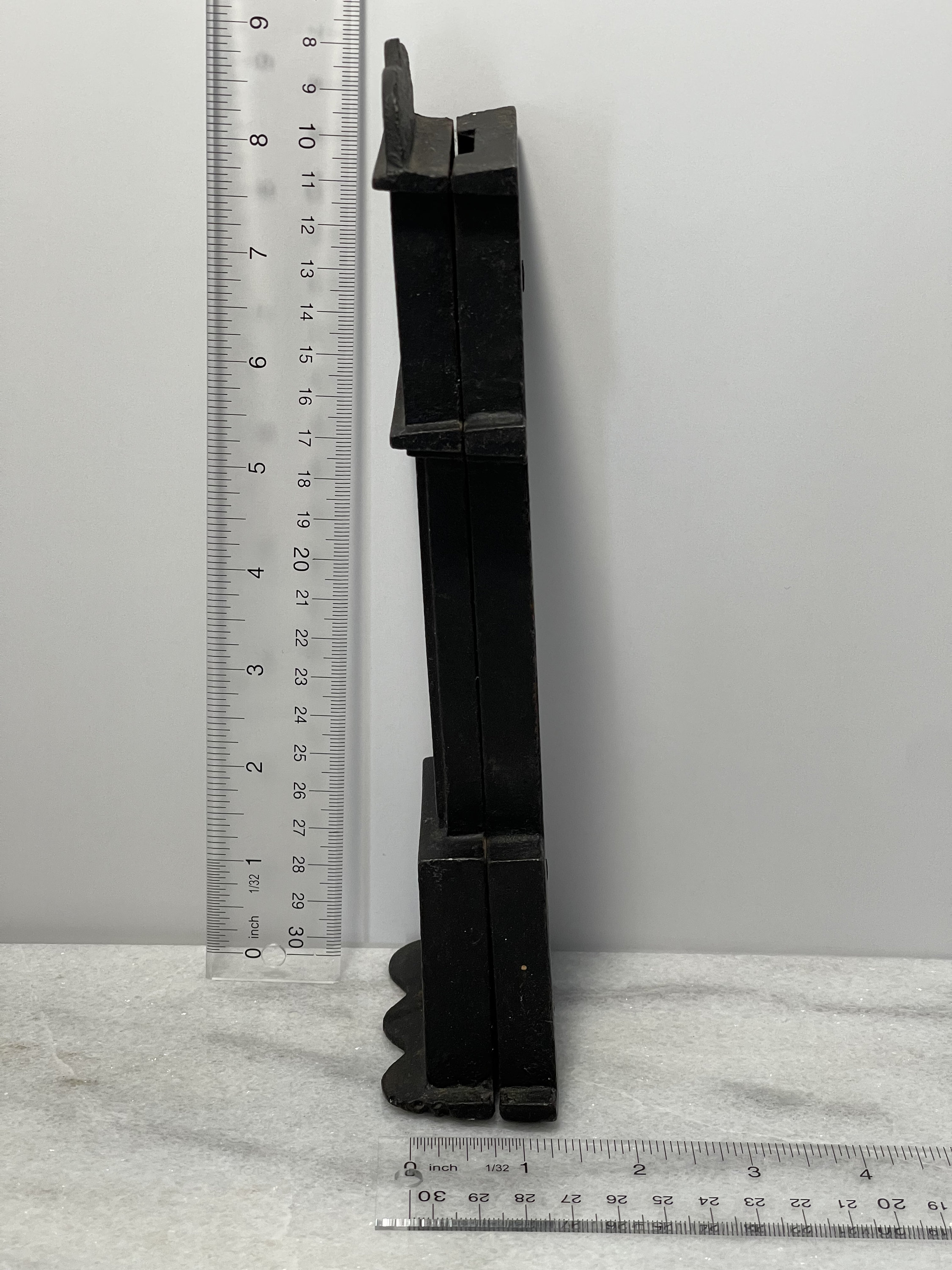 Vintage Cast Iron Grandfather Clock Bank - Etsy