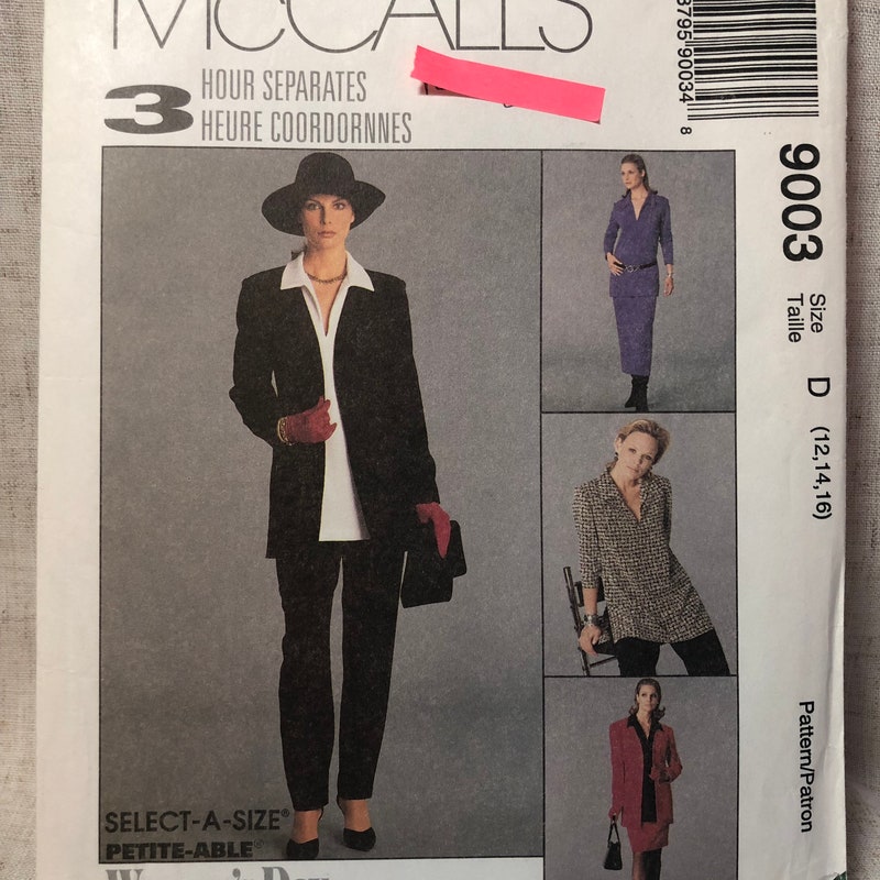 1990s Sewing Pattern - Etsy