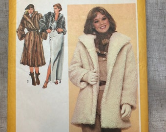 Fur Coat Pattern - Etsy