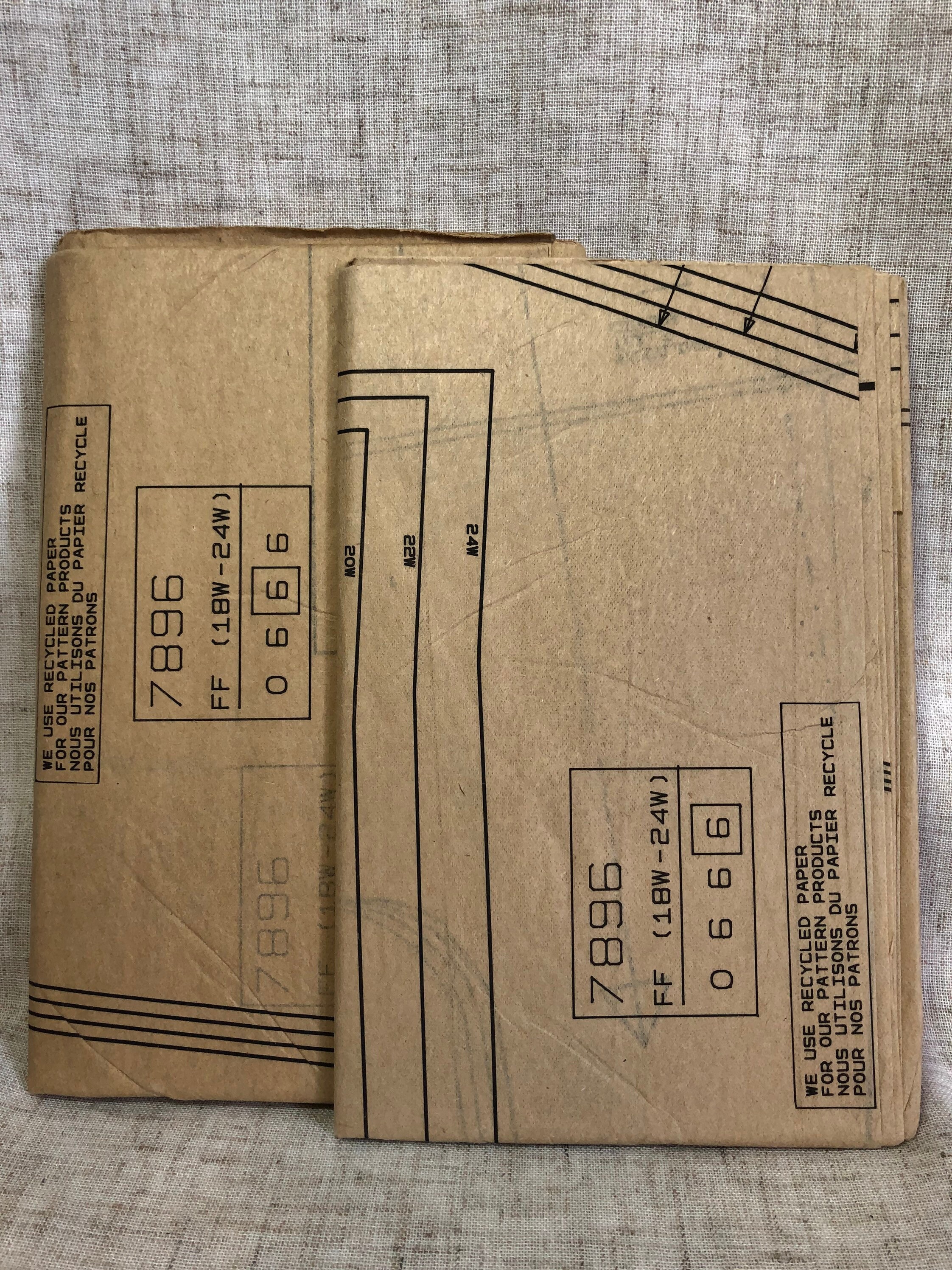 1990s Vintage Simplicity 7896 Sewing Pattern Pants, Skirt, Dress, Tunic ...